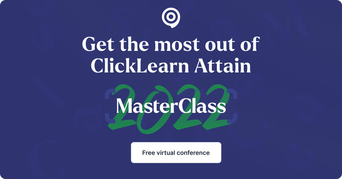 ClickLearn | MasterClass 2022